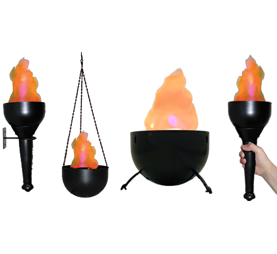 Faux Flaming Torch - In The Event